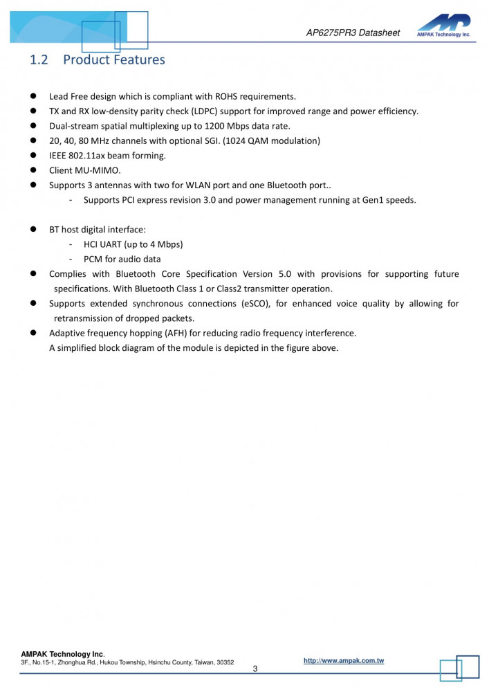 AP6275PR3 datasheet page 6