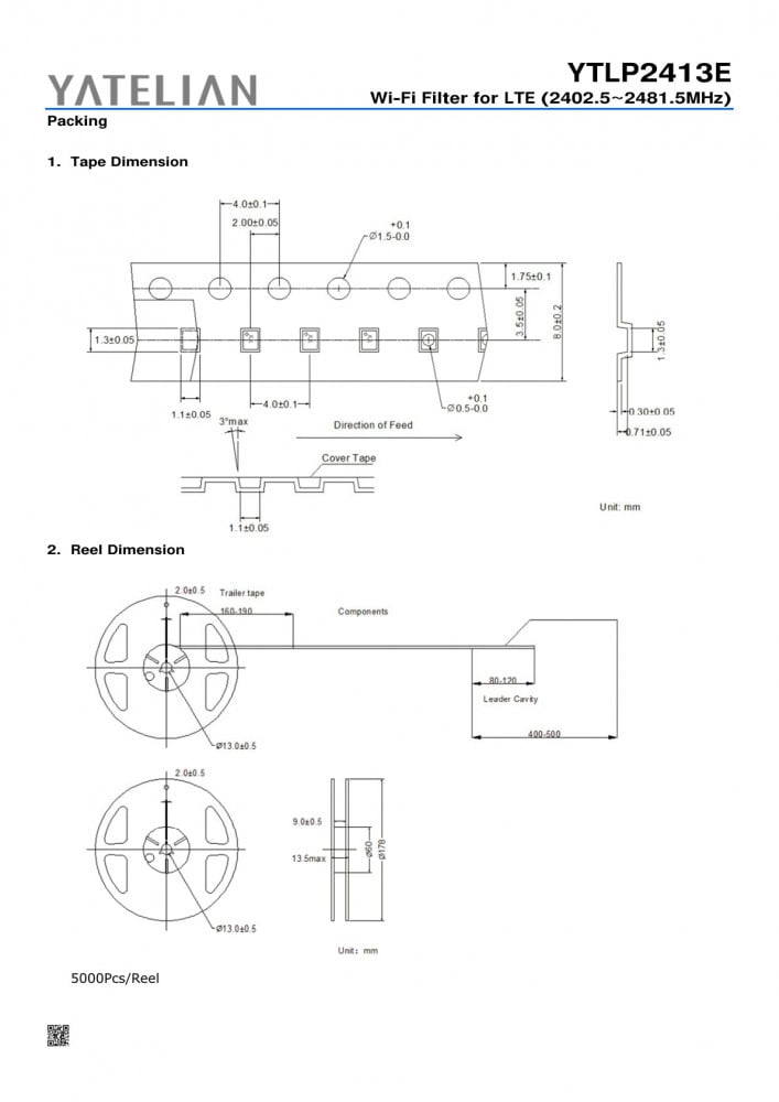 YTLP2413E datasheet page 5