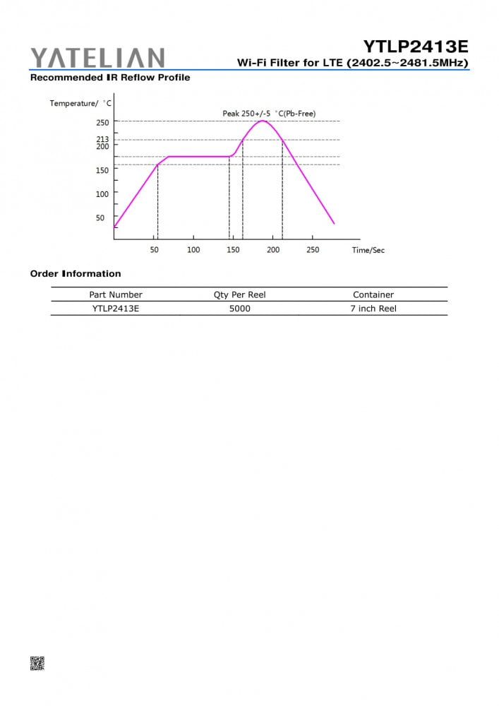 YTLP2413E datasheet page 6