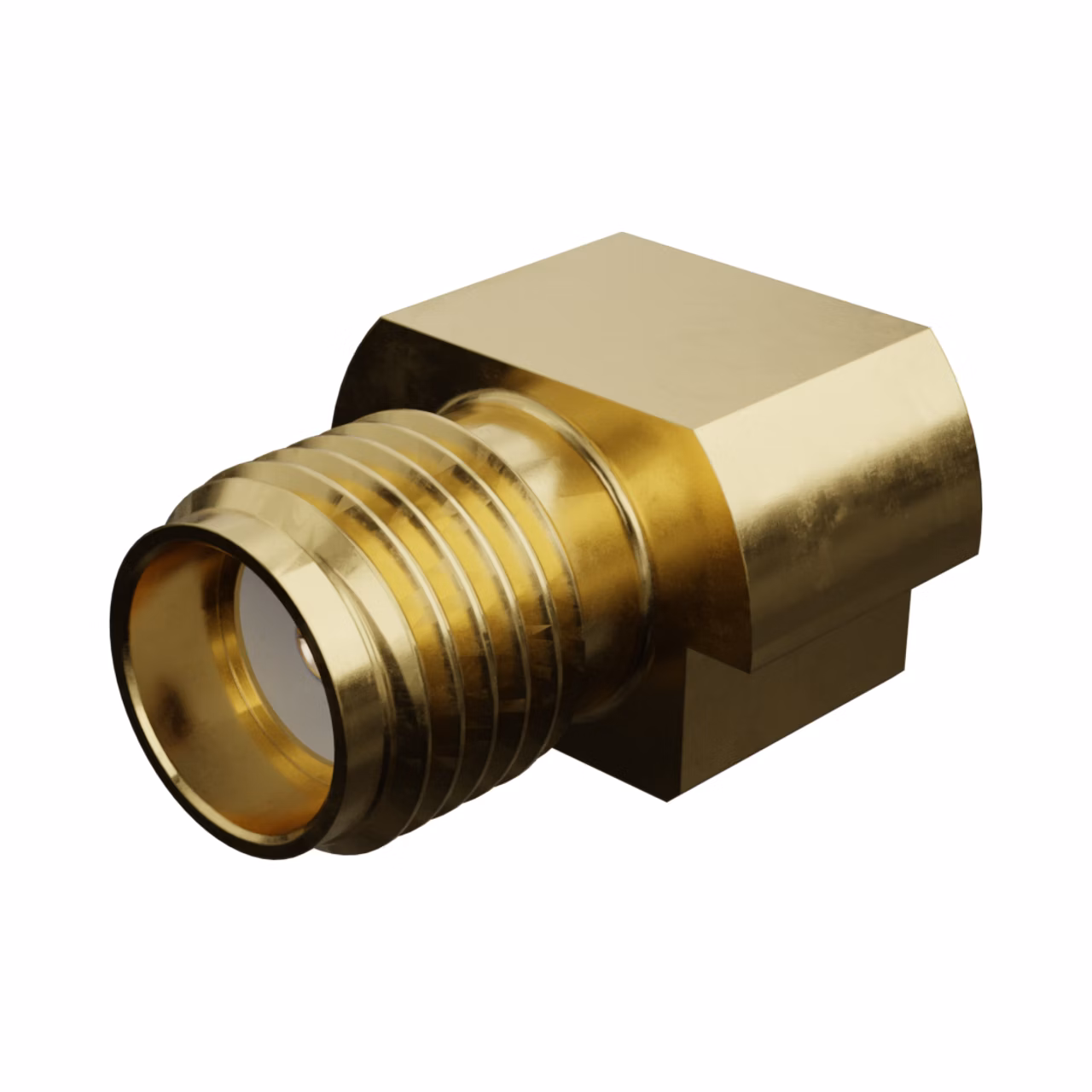 SMA Jack, Straight, PCB Receptacle, End Launch, Surface Mount, 4.75mm SMT Contact Tail Length, Gold (Au) Flash Plated Body, Tray, 50 Ohms for sale