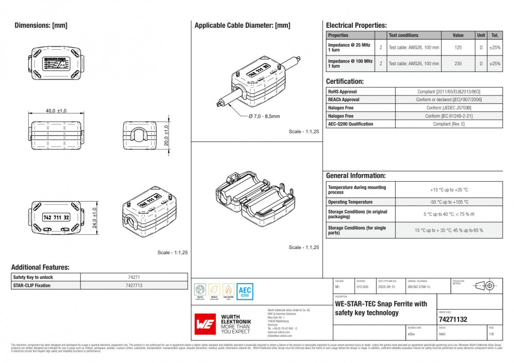 74271132 technical document page 1