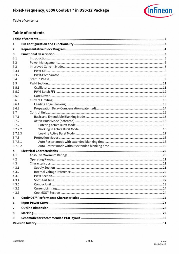 ICE3BR4765JG datasheet page 2