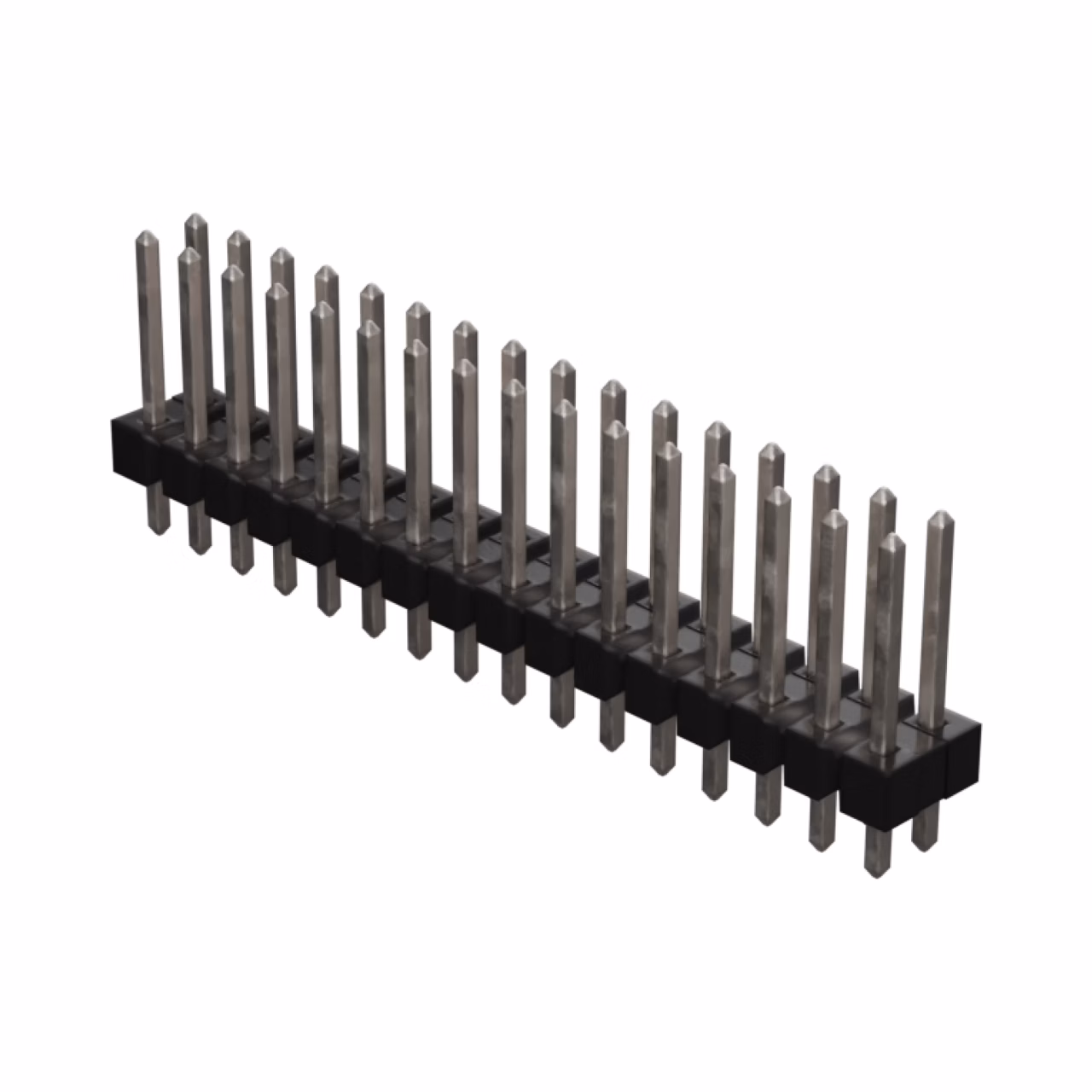 C-Grid Header, 2.54mm Pitch, Through Hole, Dual Row, Vertical, 32 Circuits, 2.54µm Tin (Sn) Plating, Tray Packaging, Lead-Free for sale