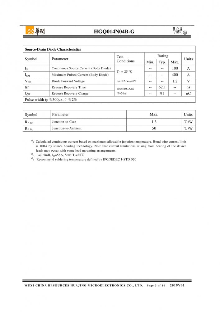 HGQ014N04B-G datasheet page 3