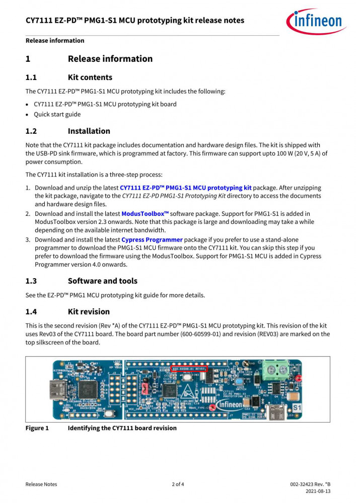 CY7111 document page 2