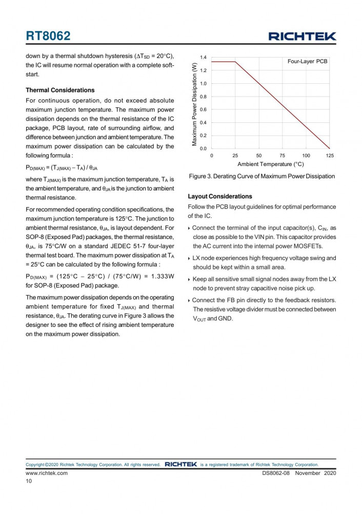 RT8062 datasheet page 10