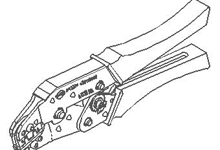DIN Die High Force Hand Crimp Tool