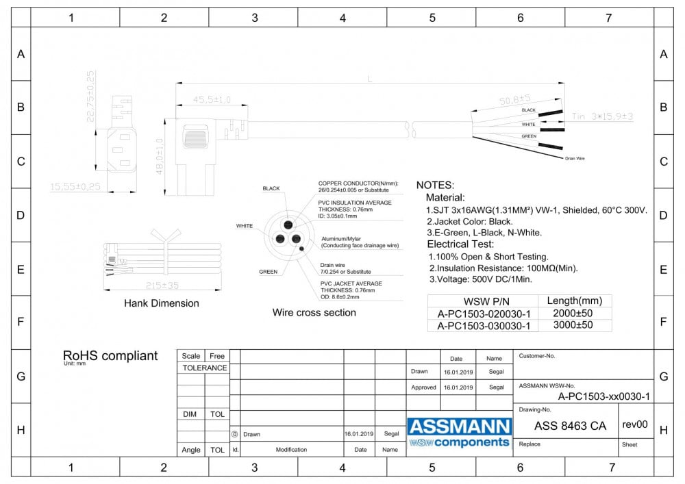 A-PC1503-020030-1 technical drawing preview