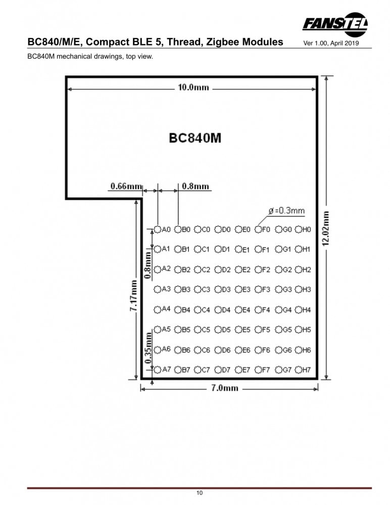 EV-BC840M technical document page 10