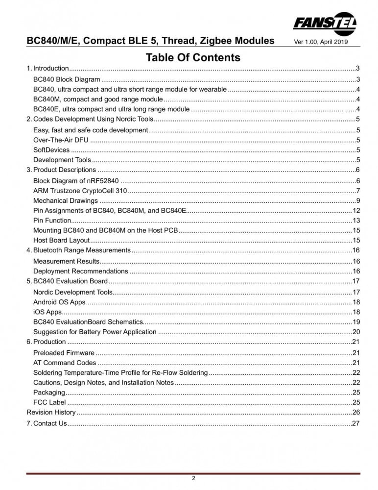 EV-BC840M technical document page 2