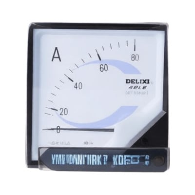 Delixi Electric 42L6A80 Analog Panel Ammeter for sale