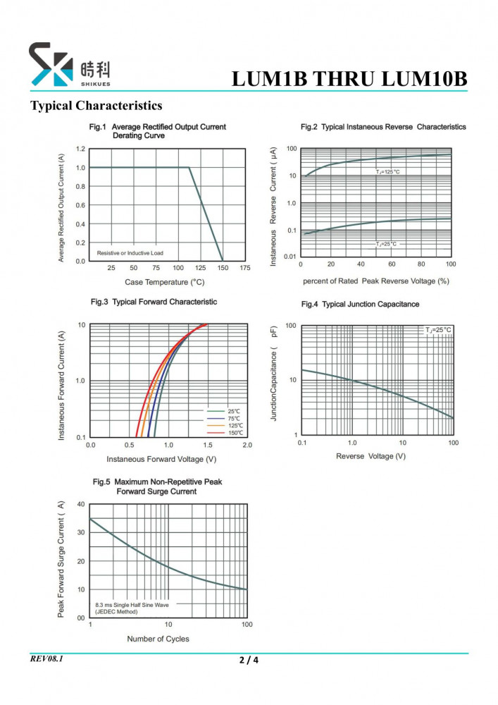 LUM10B datasheet page 2