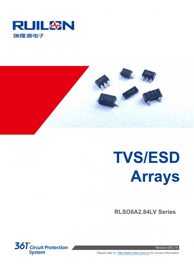 RLSO8A2.84LV datasheet page 1