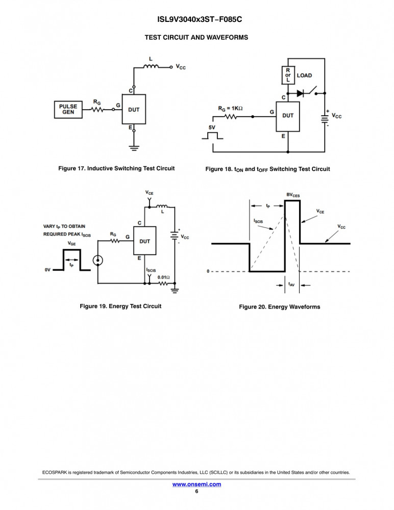 ISL9V3040D3ST-F085C datasheet page 6