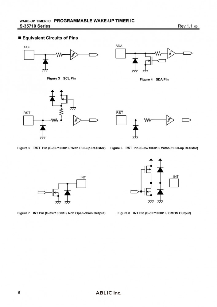 ABLIC S-35710 series datasheet page 6