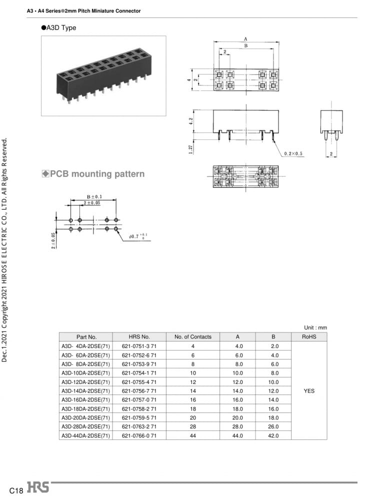 HRS A3 A4 series catalog page 9