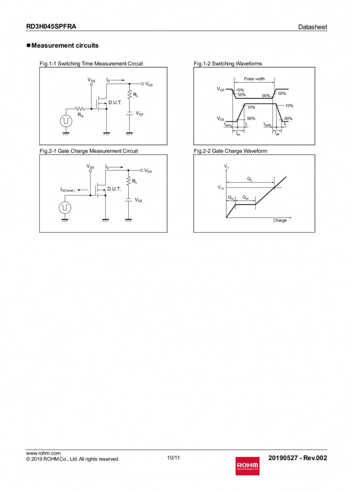 RD3H045SPFRATL datasheet page 10