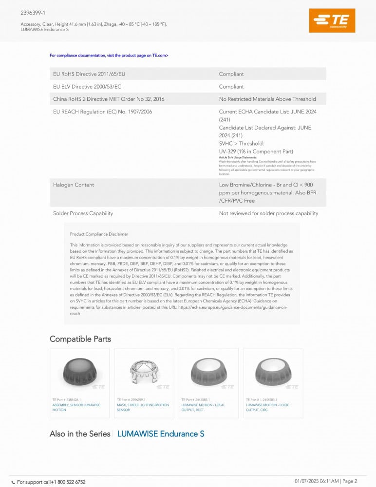 2396399-1 technical document page 2
