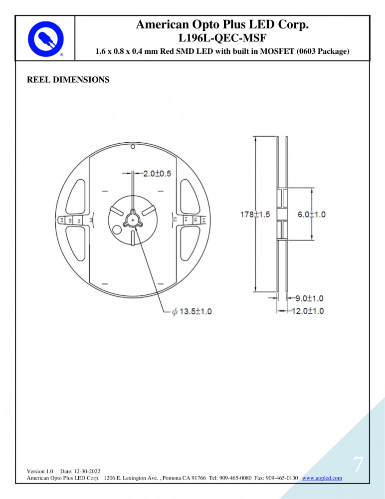 L196L-QEC-MSF datasheet page 7