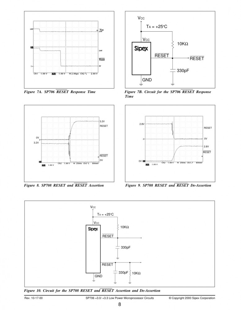 SP708TE datasheet page 8