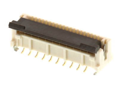 Easy-On FFC/FPC Connector, 0.50mm Pitch, V-Flip Series, Vertical, 4.05mm  Height, 23 Circuits, Copper Alloy, 125°C Operating Temperature, Gold Plating for sale
