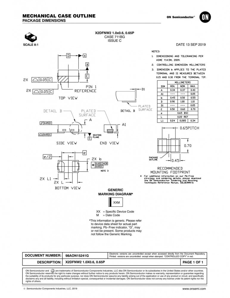 SZESD7241N2T5G datasheet page 6