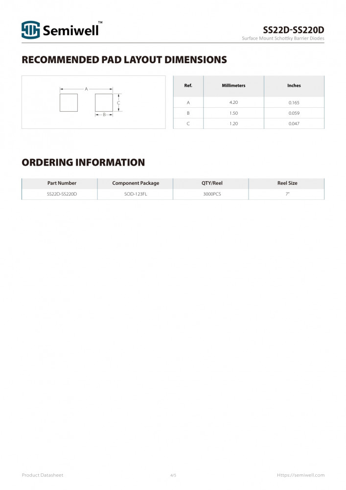 Semiwell SS28D datasheet page 4