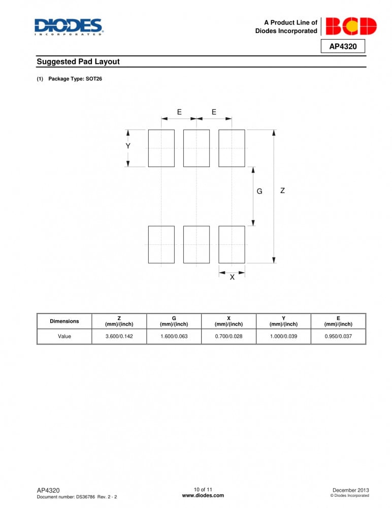 AP4320 datasheet page 10