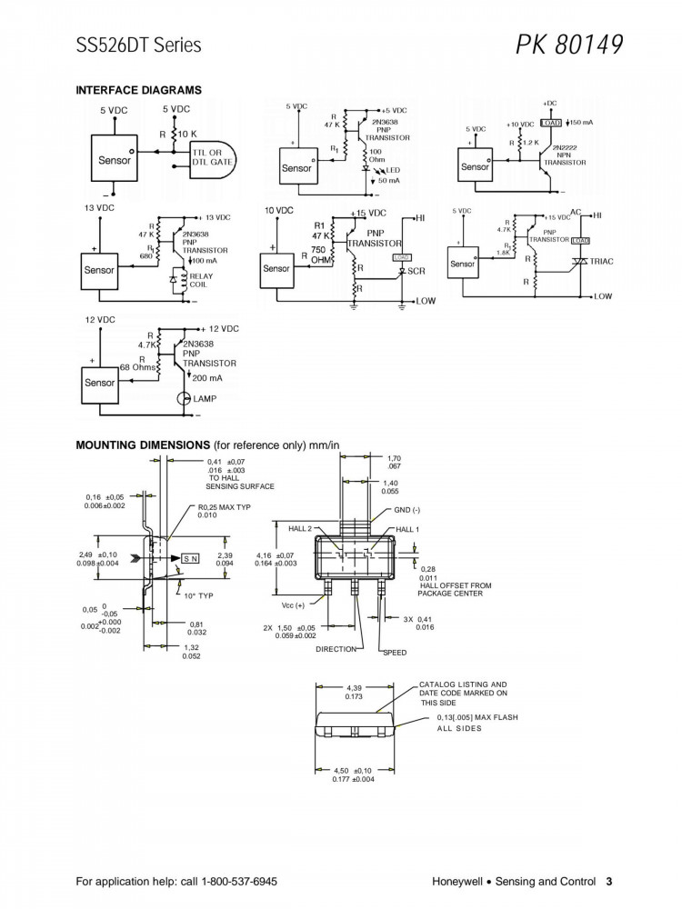 SS526GT technical document page 3