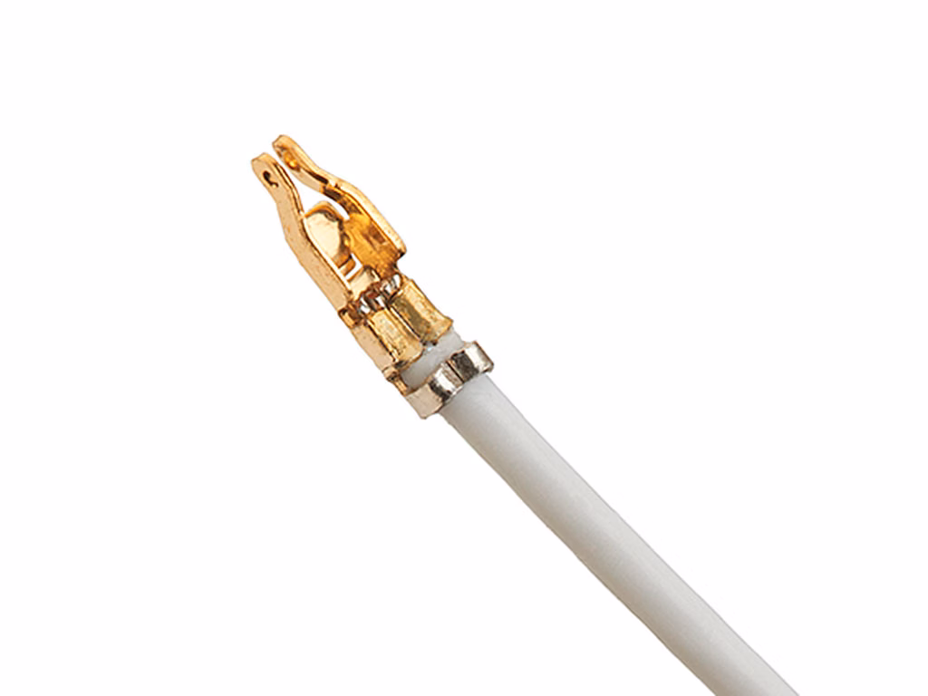 Pre-Crimped Lead Pico-Lock 1.5 Female-to-Pico-Lock 1.5 Female, Gold (Au) Plating, 150.00mm Length, 24 AWG, Black