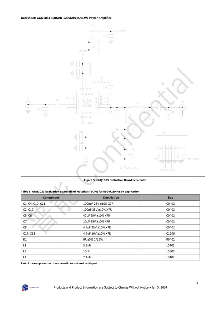 GGQ1033 datasheet page 4