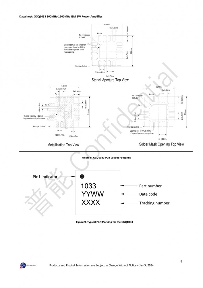 GGQ1033 datasheet page 8