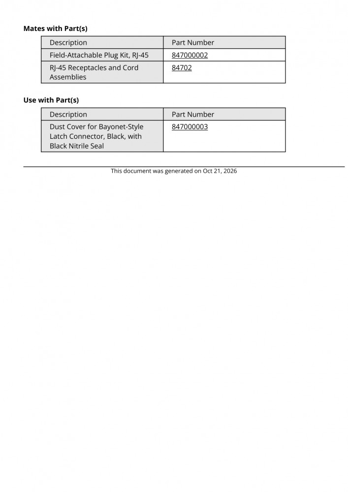 MOLEX 847000001 document image, page 3