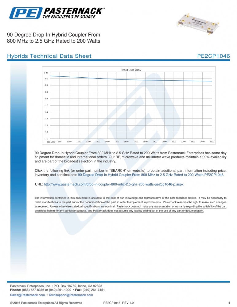 PE2CP1046 datasheet page 4