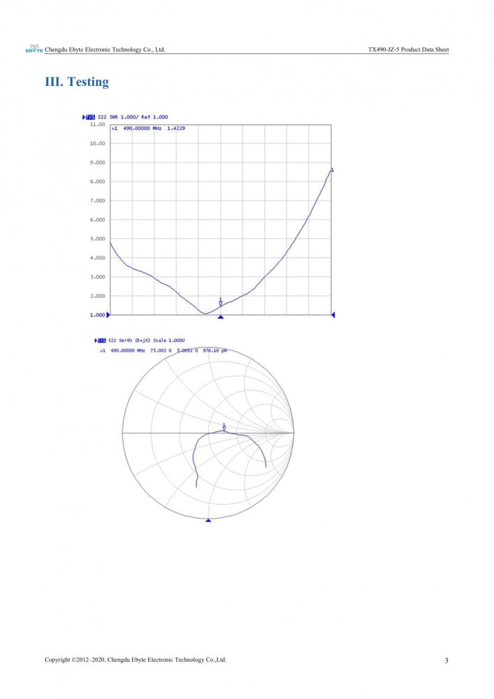 TX490-JZ-5 product data sheet page 3