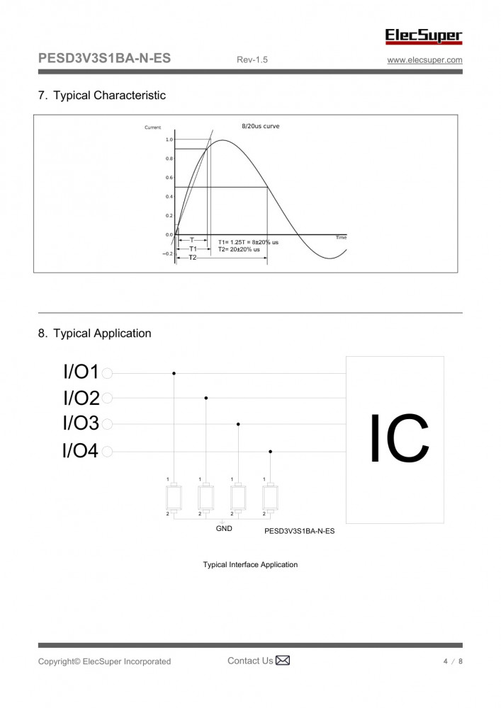 PESD3V3S1BA-N-ES datasheet page 4