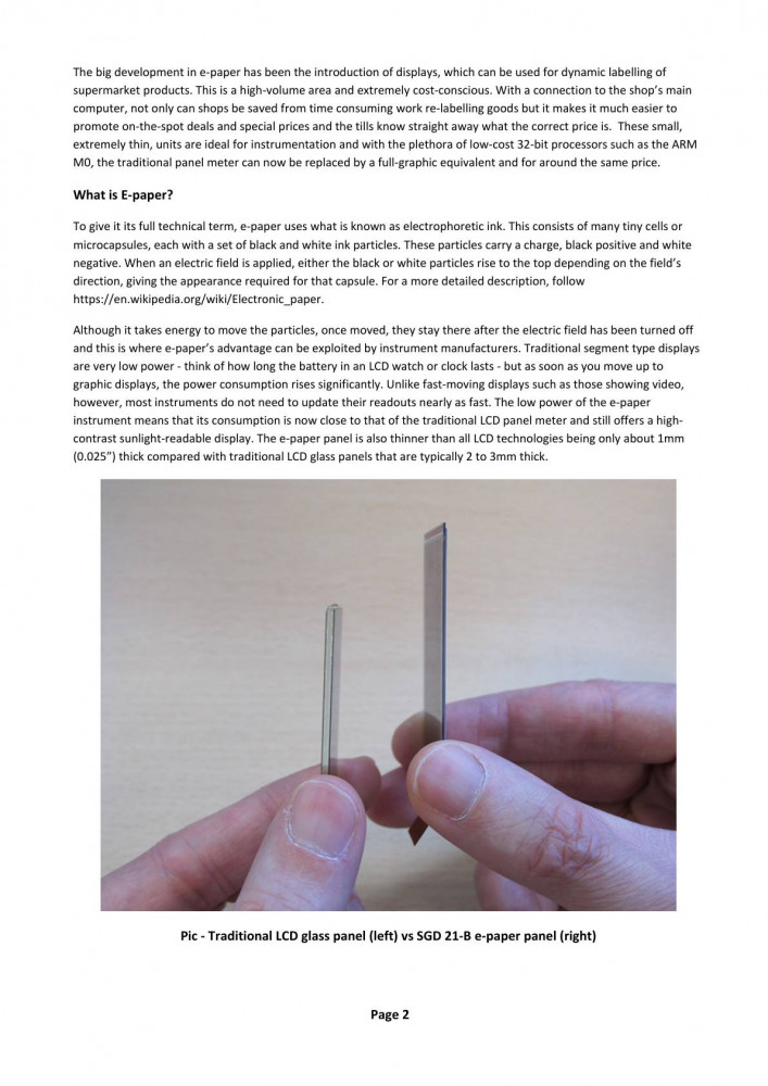 SGD 21-B technical document page 2