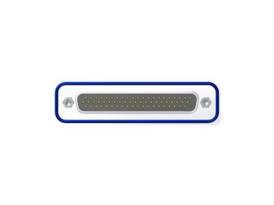 IP67 D-SUB High Density Solid Body • 62-pos. • Plug • Solder pin angled .362