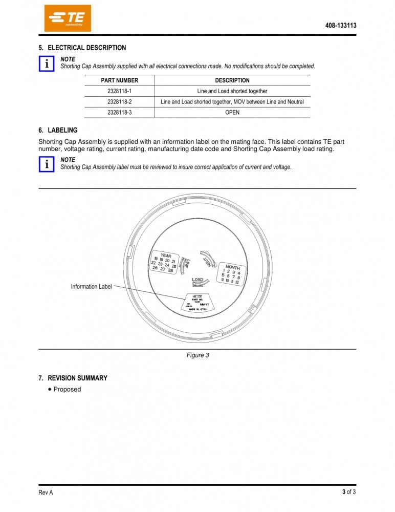 TE Connectivity 2328118-3 instruction sheet page 3