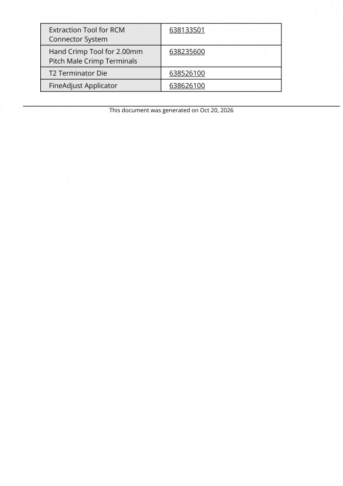MOLEX 506389028 technical document image, page 3