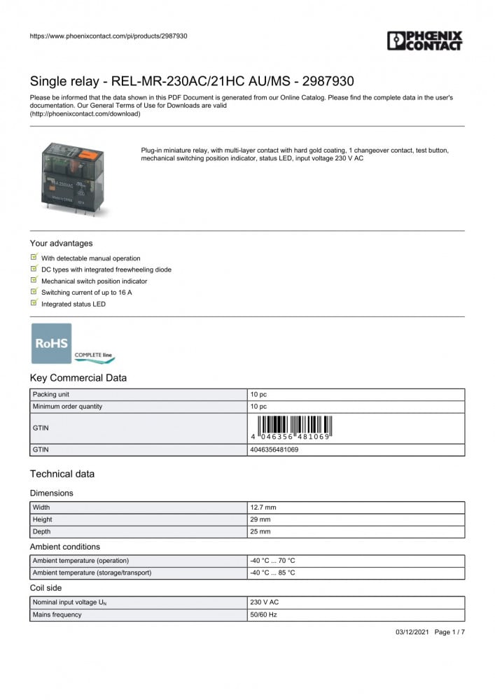 2987930 technical document page 1