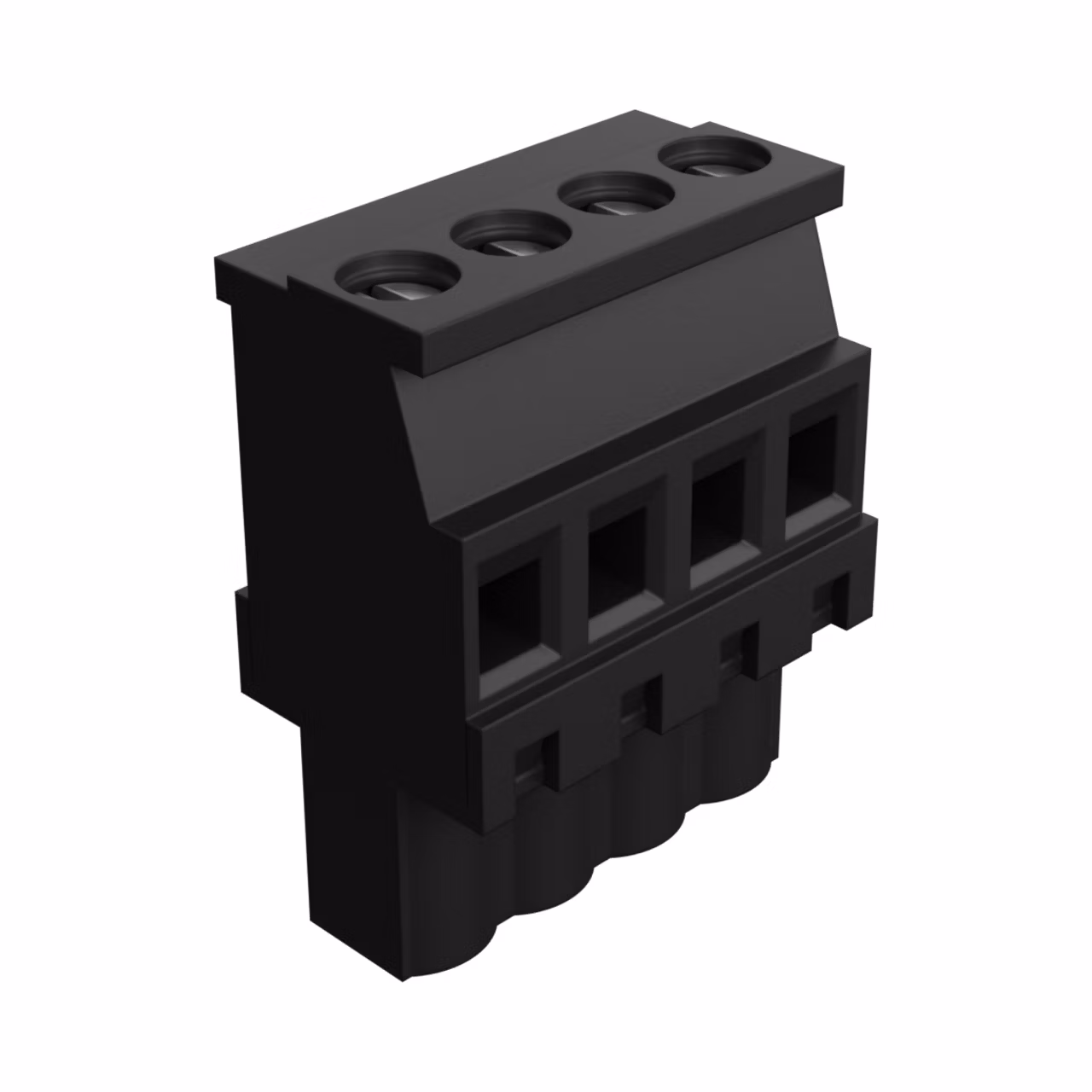 5.08mm Pitch Eurostyle Vertical Plug, Rear Wire Entry, 4 Circuits for sale