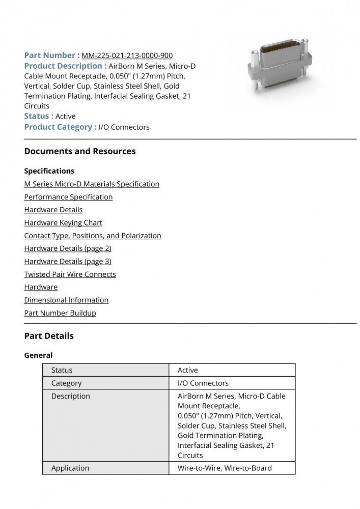 Technical document page 1