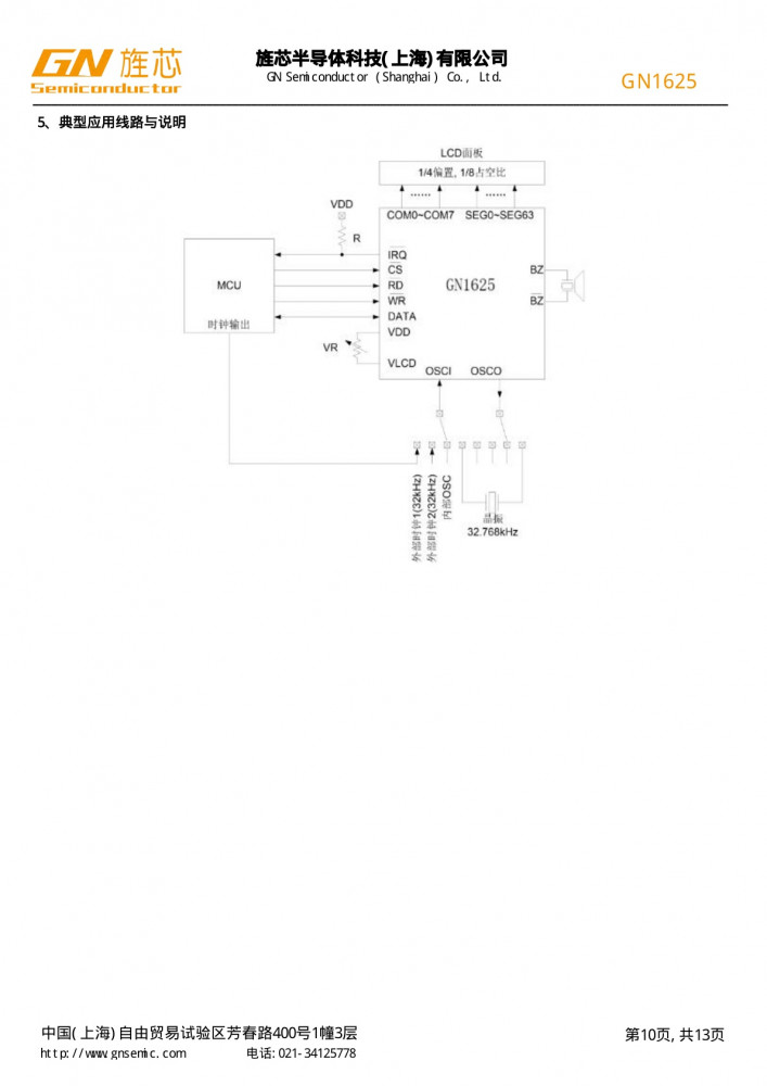 GN1625Q100 datasheet page 10