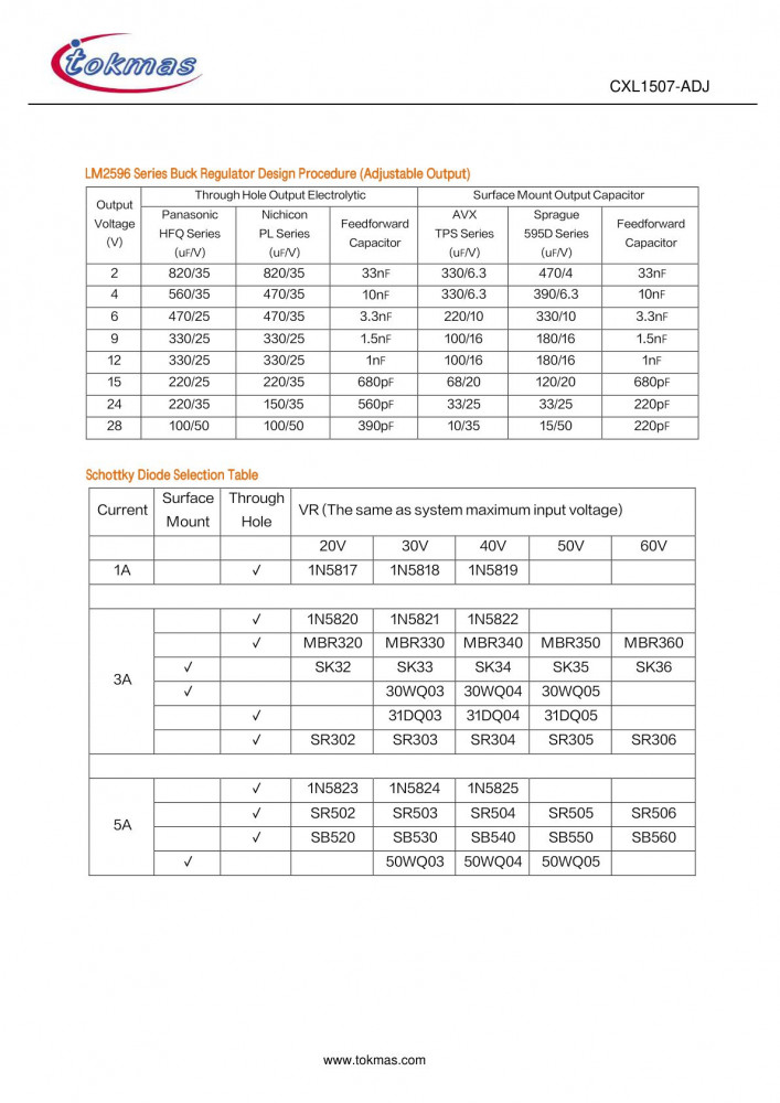 CXL1507 technical document page 10