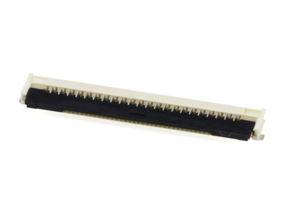 Easy-On FFC/FPC Connector, 1.00mm Pitch, 1.90mm Height, Single Bottom Contact (FS19), Right-Angle, Surface Mount, ZIF, 22 Circuits, Tin-Bismuth Plating for sale