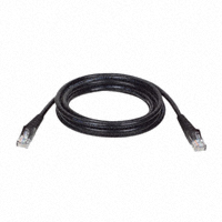 EATON N001-005-BK Modular Ethernet Cable (RJ45) – 5 ft, Black for sale