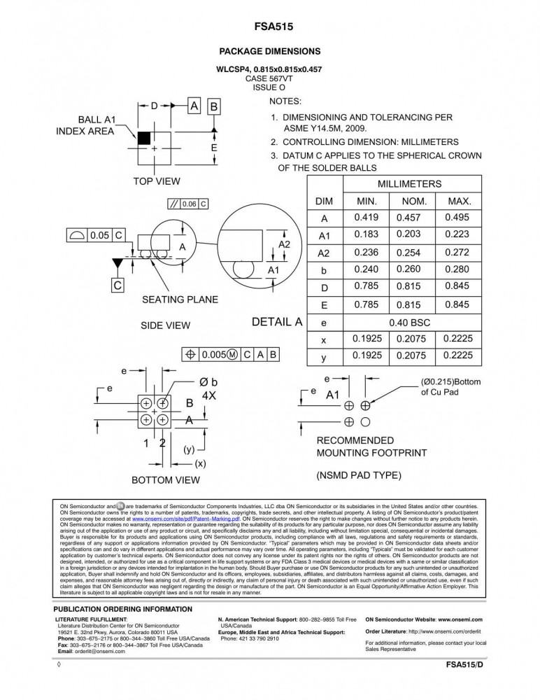FSA515 technical document page 5