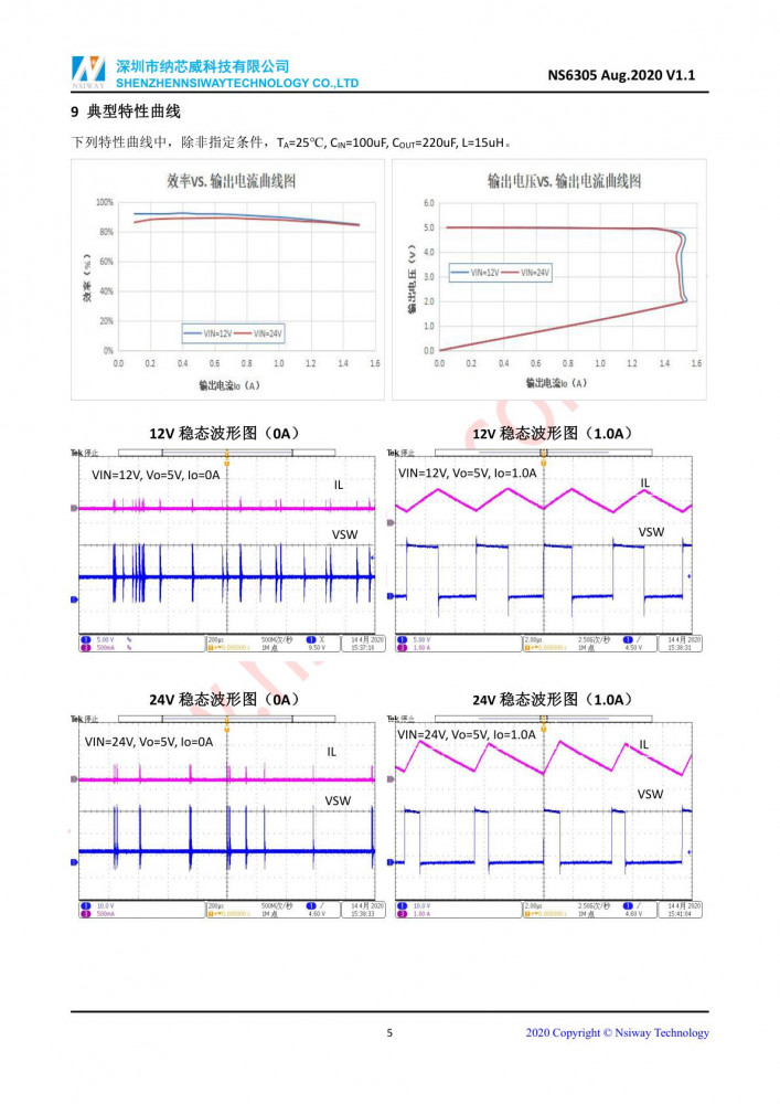 NS6305 datasheet page 5