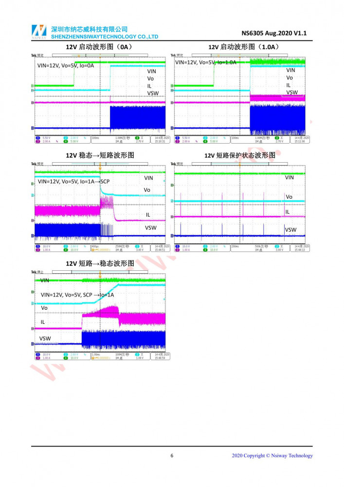 NS6305 datasheet page 6